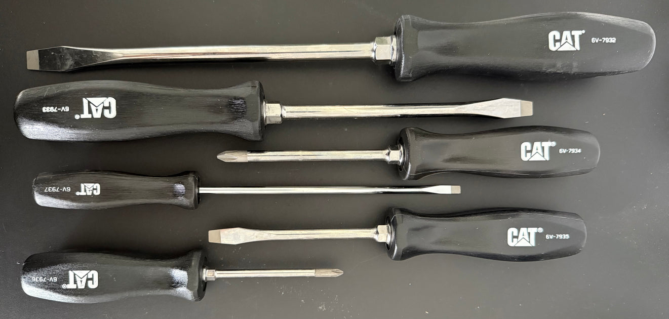 CAT 6 Piece Screwdriver Set 162-7804 — Western Diesel & Performance