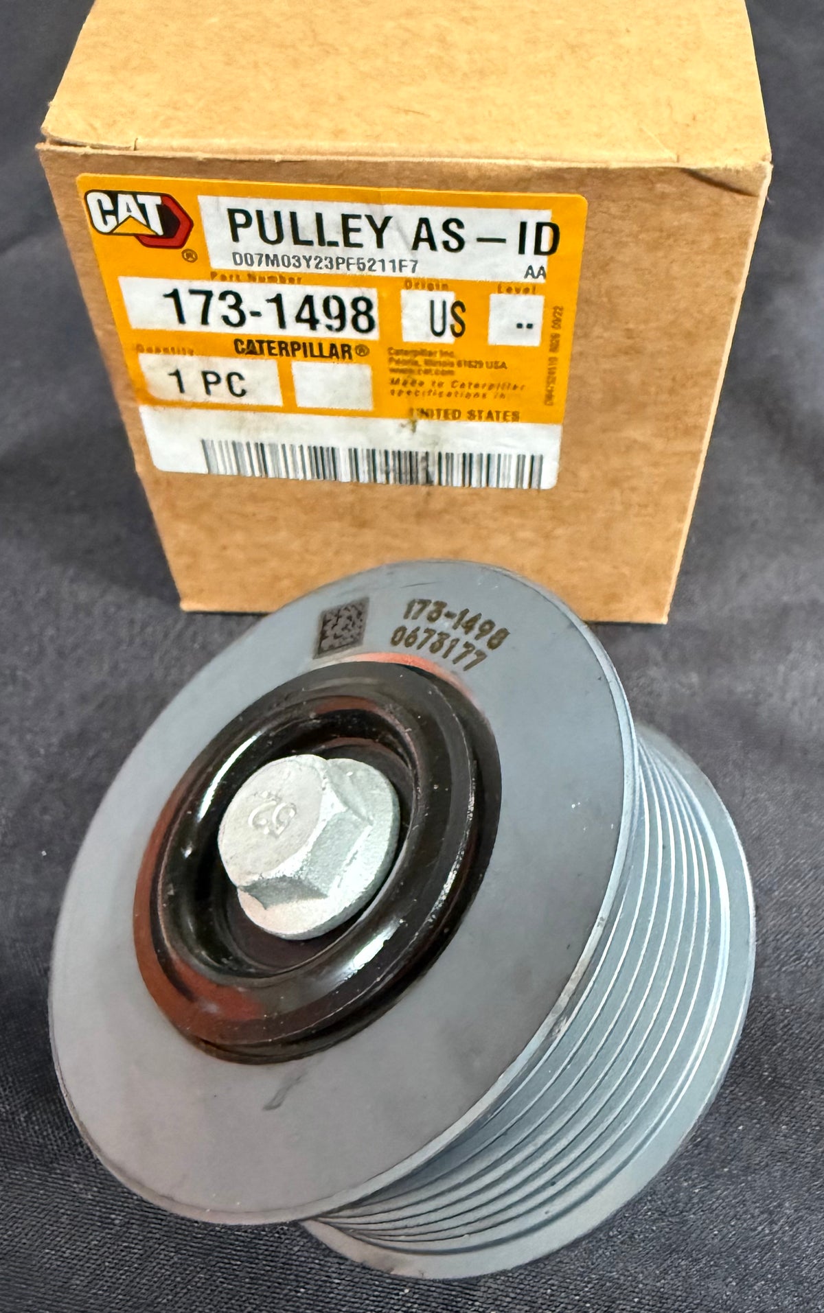 CAT 8 Groove Idler Pulley 173-1498 — Western Diesel & Performance