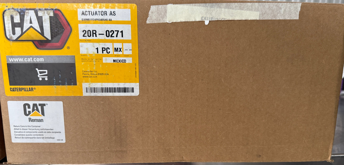 Caterpillar Reman Actuator 20R-0271 — Western Diesel & Performance