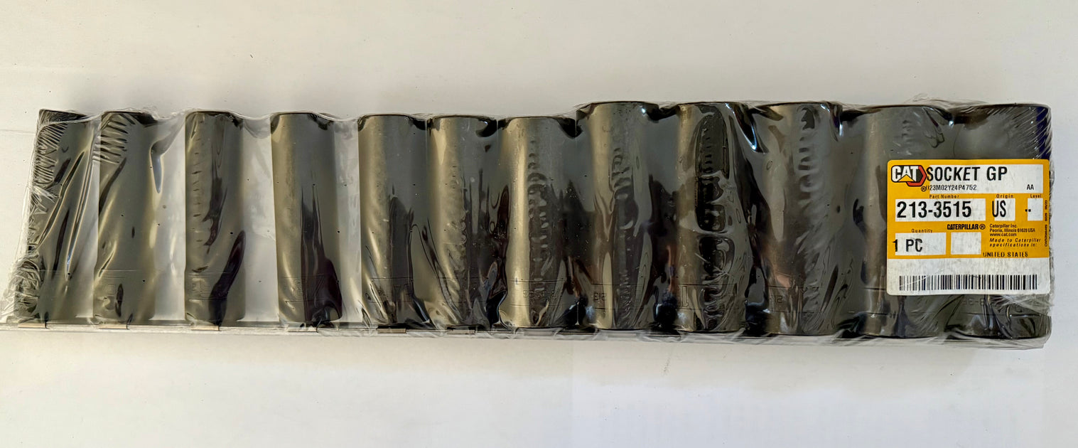 CAT 12 Piece Imperial Impact Socket Set 1/2" Drive 6 Point 213-3515 ...