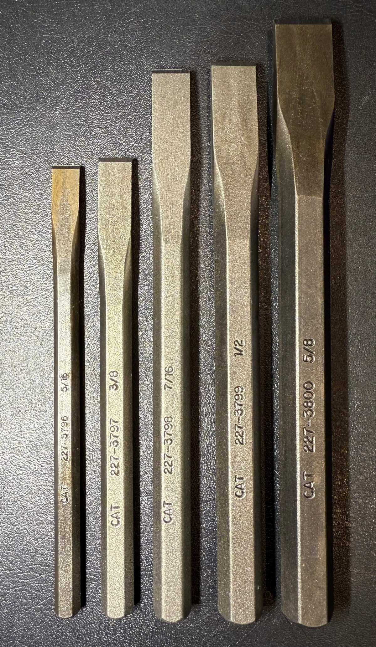 CAT 5 Piece Chisel Group 227-3795 — Western Diesel & Performance
