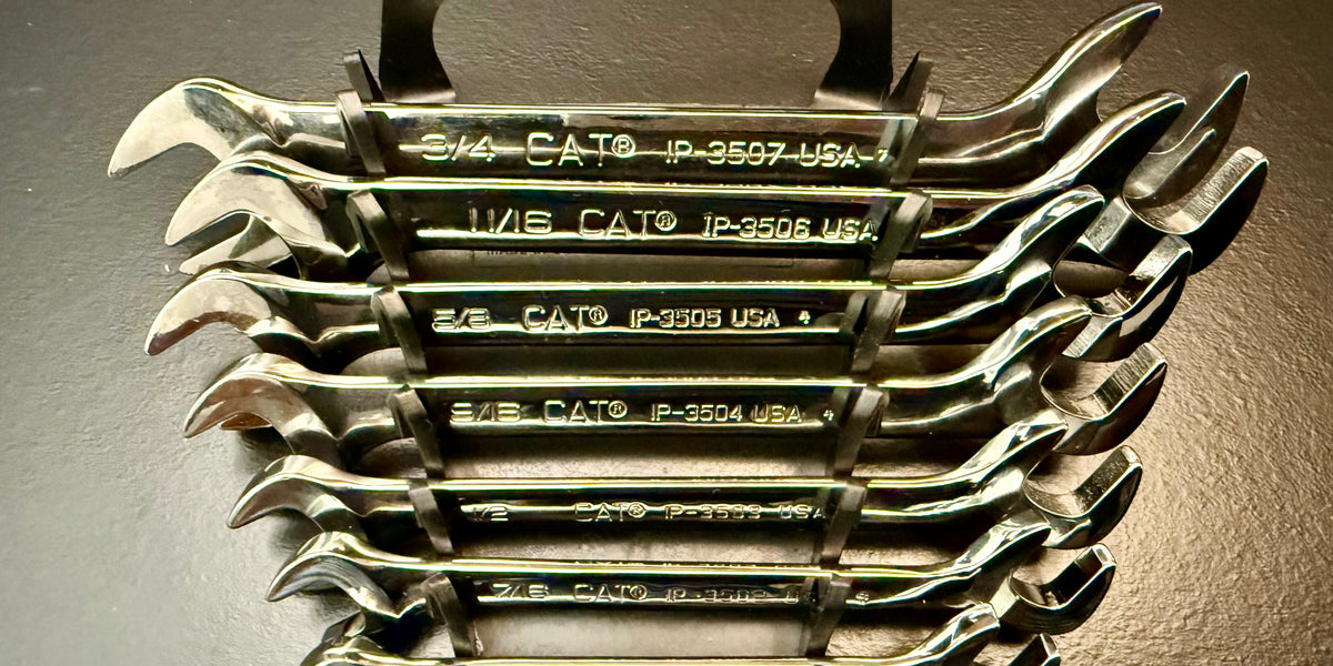 CAT 7 Piece SAE Angle Wrench Set 233-1635 — Western Diesel & Performance