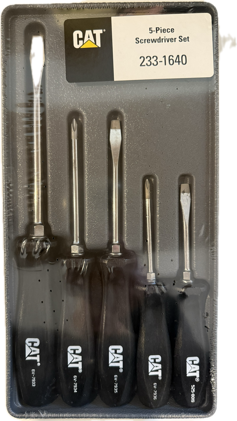 CAT 5 Piece Screwdriver Set 233-1640 — Western Diesel & Performance
