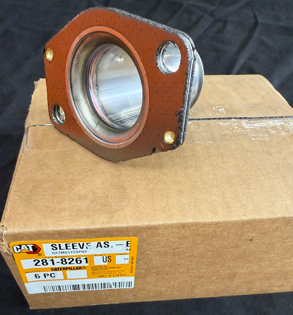 CAT Exhaust Port Sleeve 281-8261 — Western Diesel & Performance