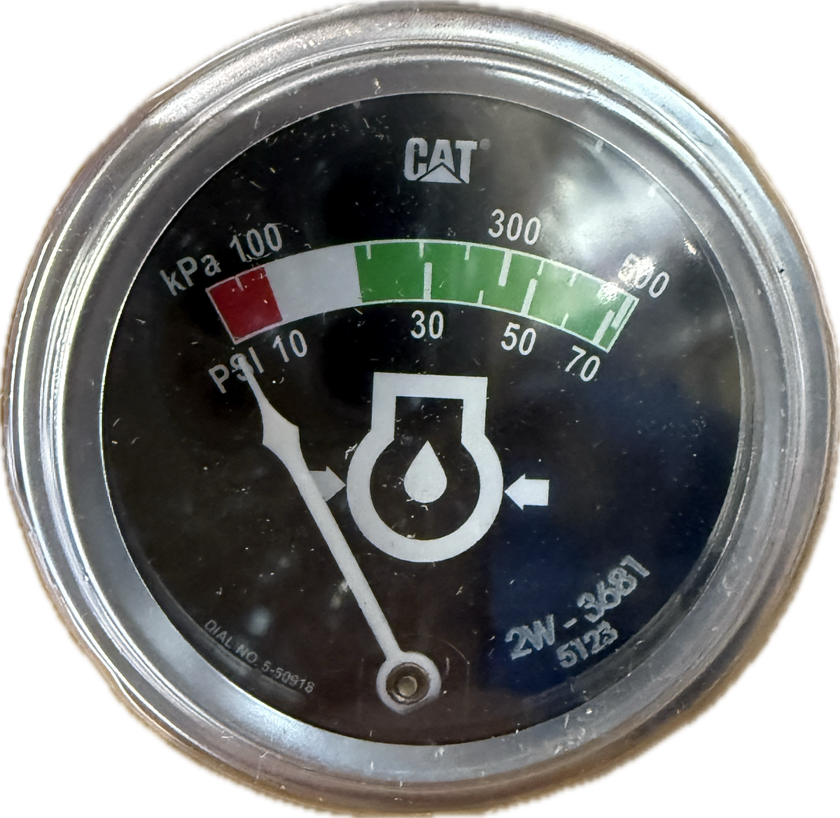 CAT Engine Oil Pressure Gauge 2W-3681 — Western Diesel & Performance
