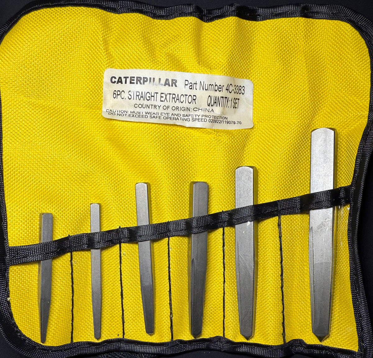 CAT Extractor Set Straight Tapered 4C-3383 — Western Diesel & Performance