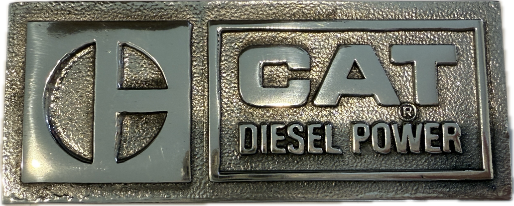 Cat Diesel Power Logo Otto Cat Diesel Power Embroidered Patch Flat